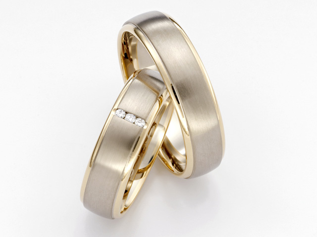 Max Kemper Trauring Paar Nr. 46 mit Brillanten kaufen