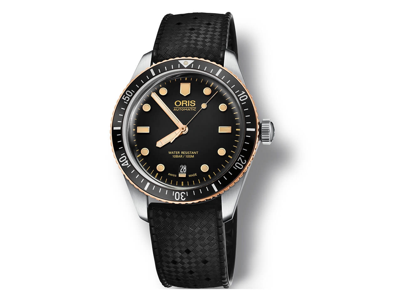 Oris Divers Sixty Five 40mm Edelstahl Bronze schwarz Kautschukband kaufen
