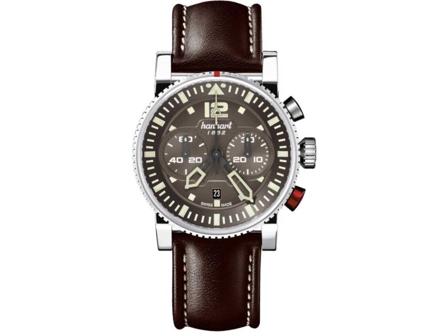 Hanhart PRIMUS Racer Steel Blue Chronograph Automatik