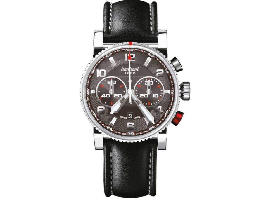 Hanhart PRIMUS Racer Steel Blue Chronograph Automatik