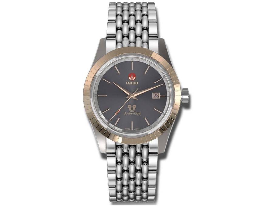 Rado HyperChrome Classic Automatik Edelstahl blaues Zifferblatt ...