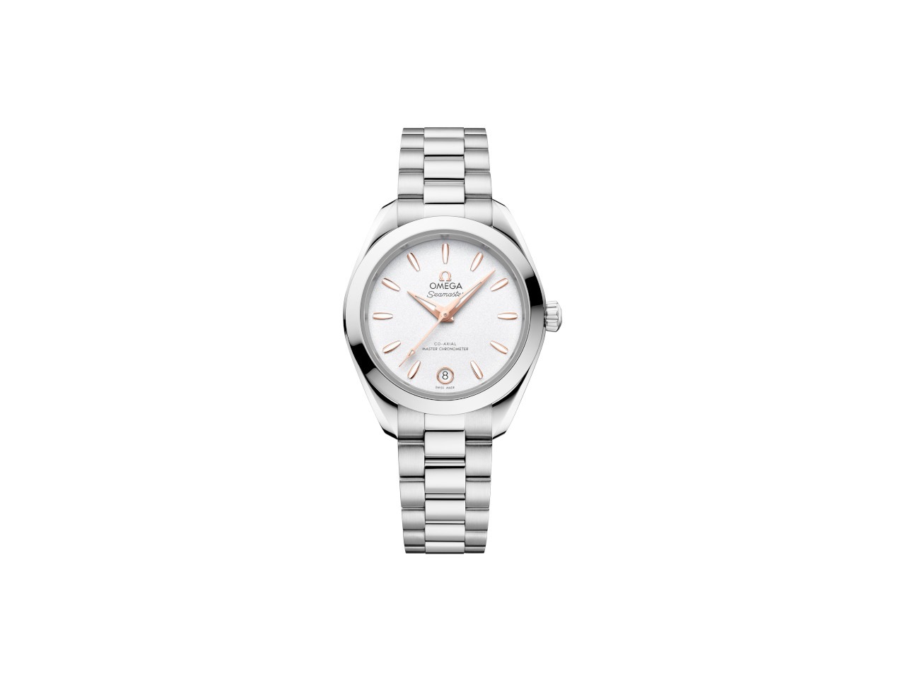 Omega Seamaster Aqua Terra 150M Automatik silber Metallband