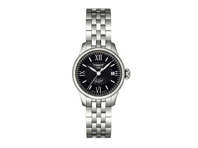 Tissot LeLocle Damenuhr Automatik PVD rosé bicolor silber Metallband kaufen